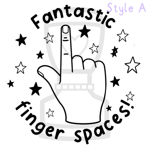 Finger Spaces – The Busy Teacher Co