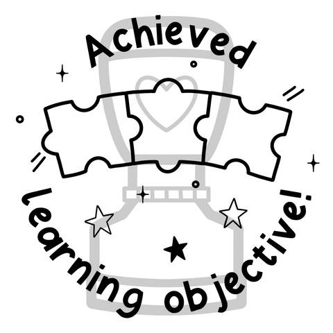 Achieved Learning Objective Stamp – The Busy Teacher Co