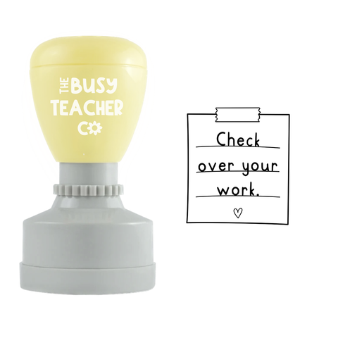 Check Your Work – The Busy Teacher Co