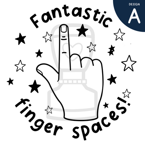 Finger Spaces – The Busy Teacher Co