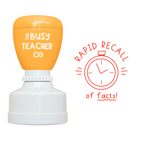 Rapid Recall Stamp – The Busy Teacher Co